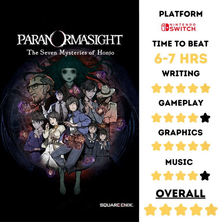 Game Review: Paranormasight – Weekly Shonen Hikaru